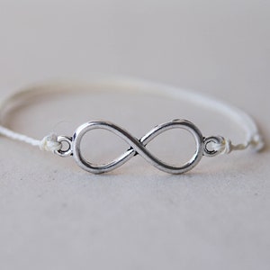 Infinity Symbol Bracelet, Simple Bracelet, Minimalism, Infinity Forever ...