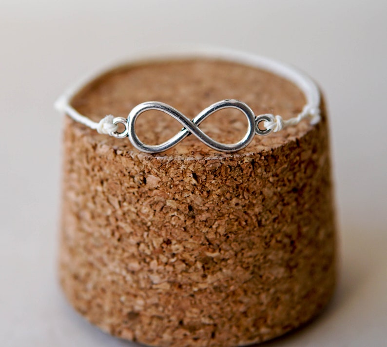 Infinity Symbol Bracelet Simple Bracelet Minimalism | Etsy