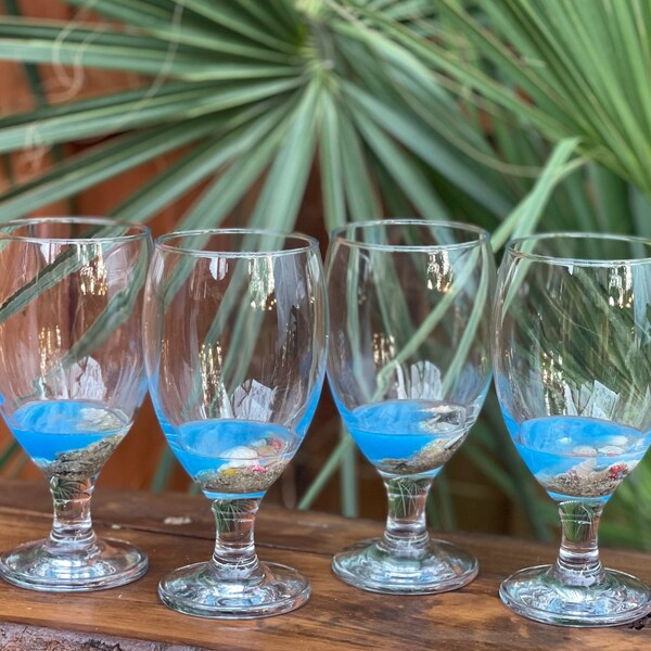 Beach Theme Glasses - Etsy