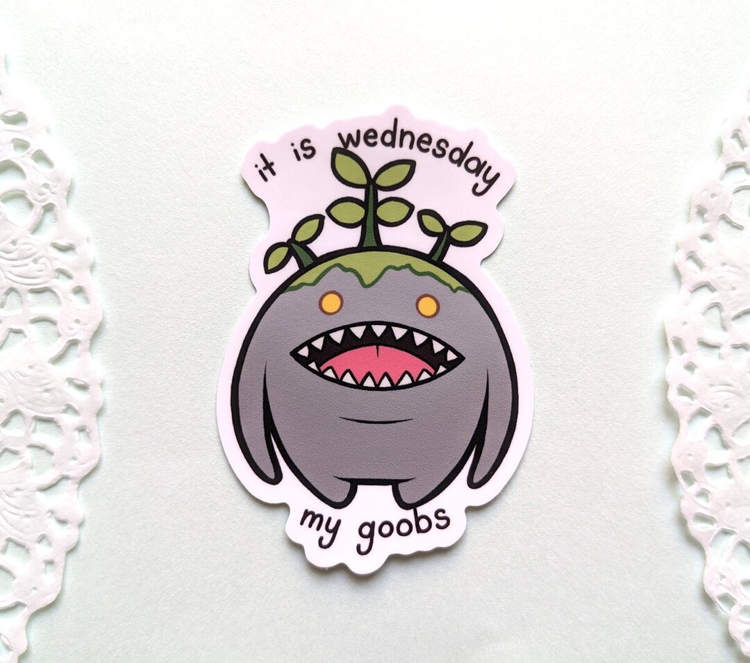 Goobbue Meme Sticker - Etsy
