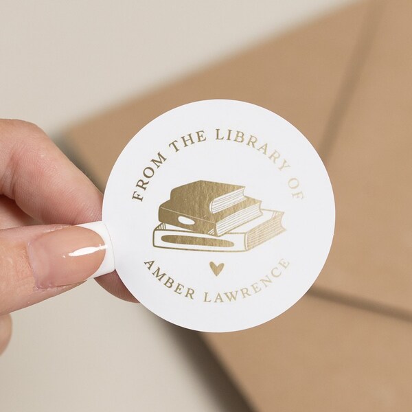 Library Decal - Etsy UK