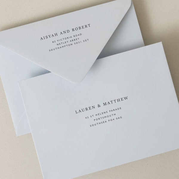 Blue Envelope - Etsy