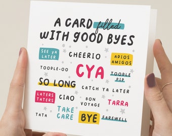 The Traitor Card, Funny New Job Leaving Card, Personalised Card, Card ...