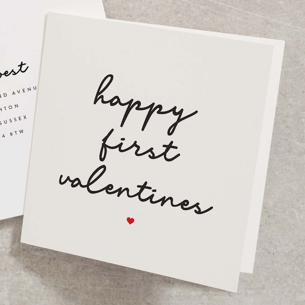 Cute Valentine Card - Etsy