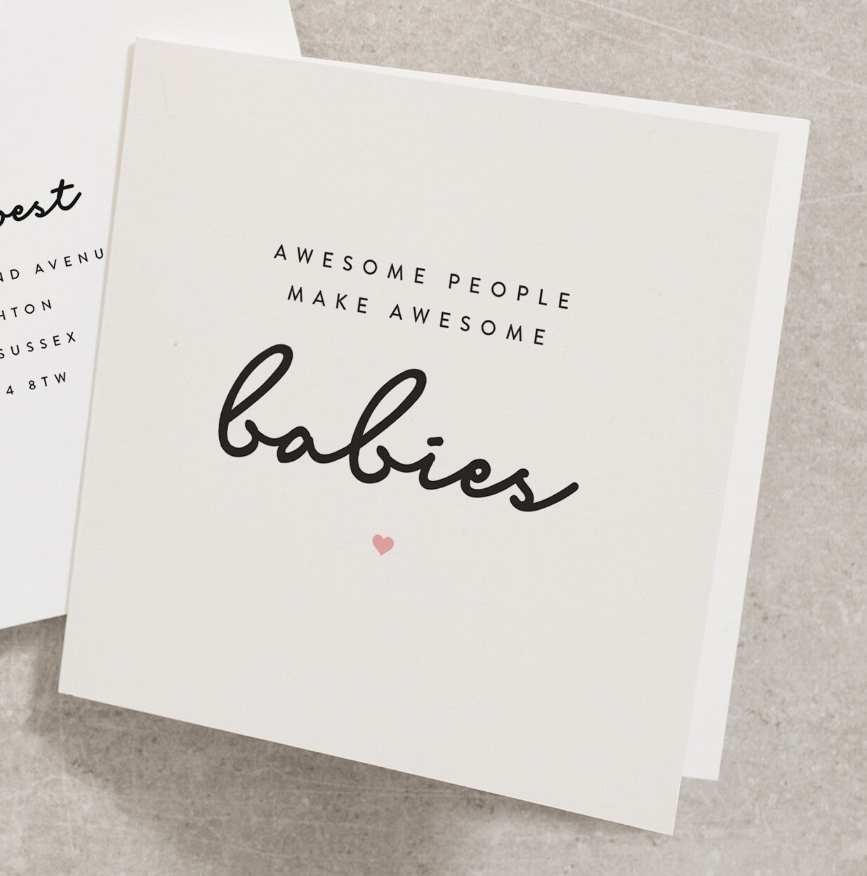 Baby Card for New Parents New Baby Card Mummy to Be Card - Etsy