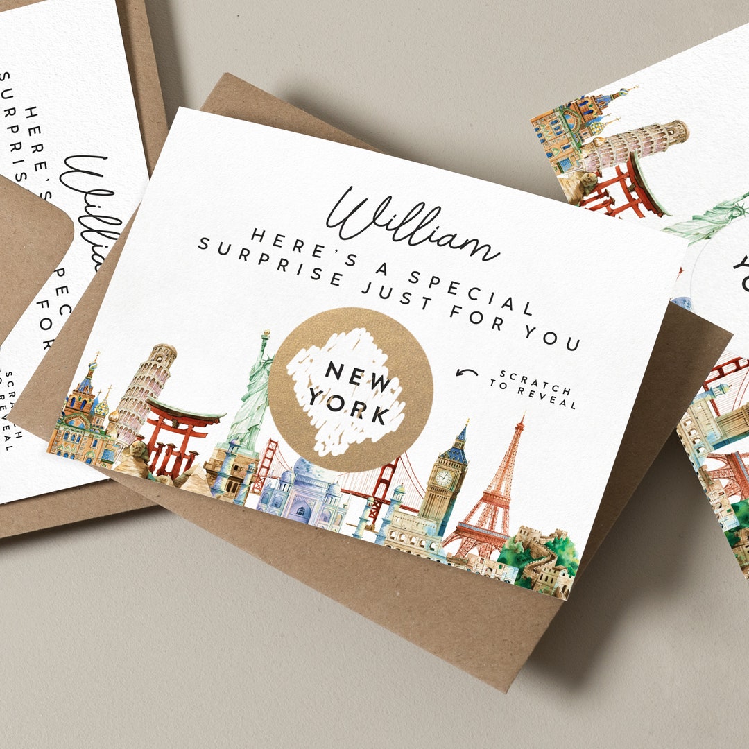 Holiday Scratch Card Scratch Card Holiday Reveal Surprise - Etsy UK