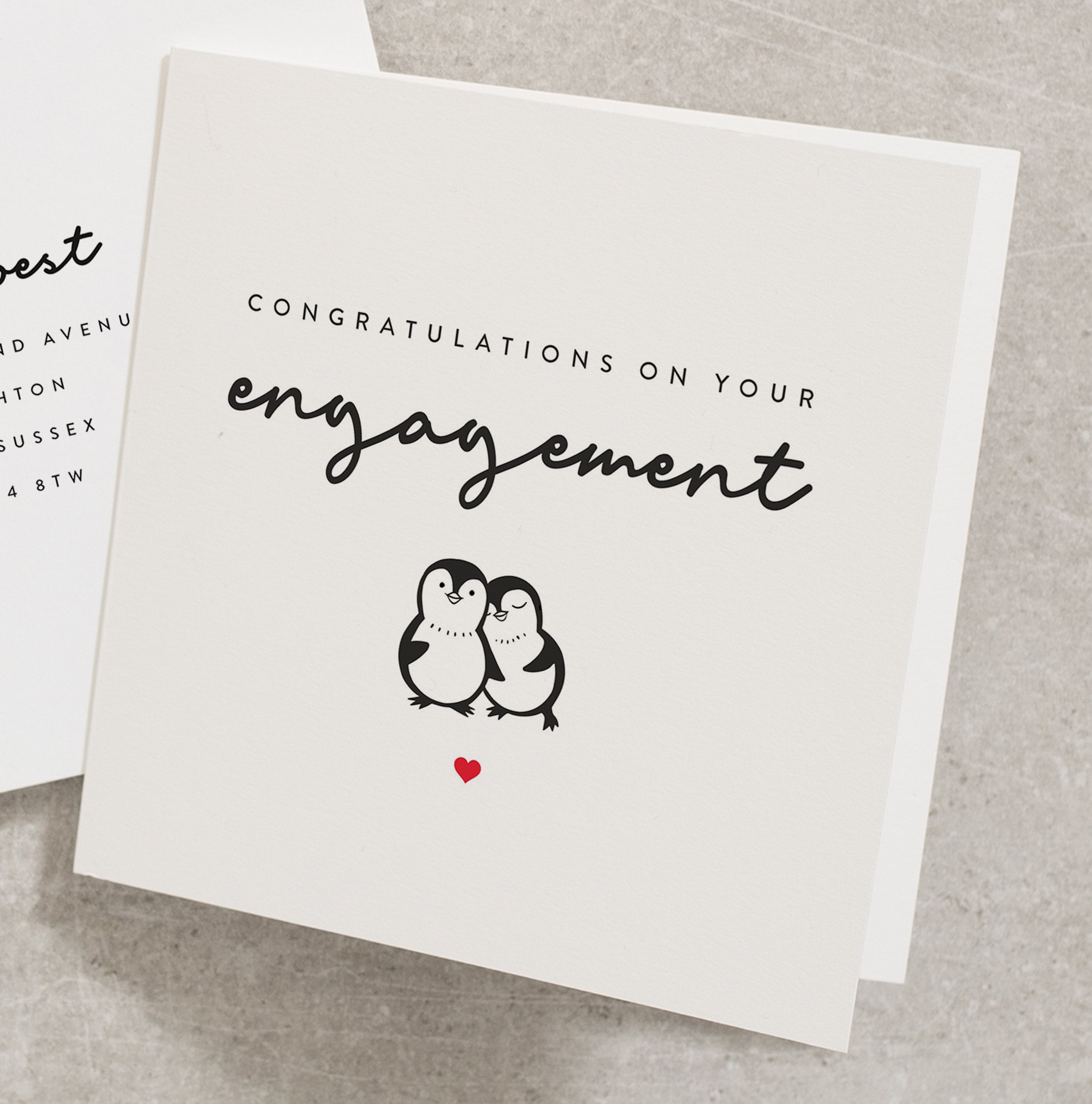 Congratulations On Your Engagement Cards