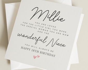 Funny Niece Greeting Card, Niece Birthday Card, Niece Gift, Niece Gifts for Women, Niece Gift ...