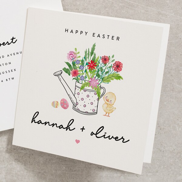Happy Easter Card - Etsy
