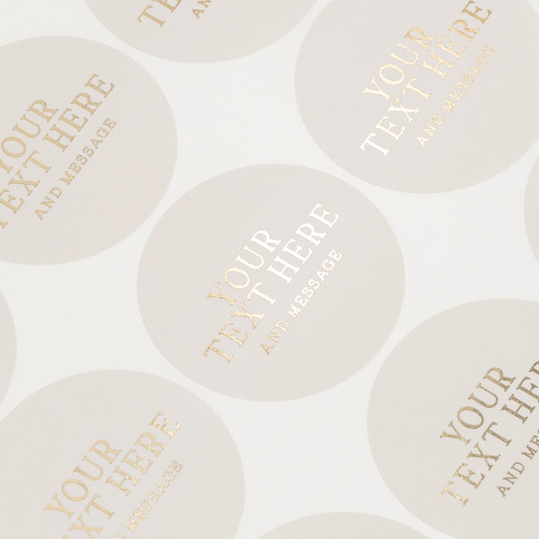 Your Text Here Stickers Custom Labels for Wedding - Etsy