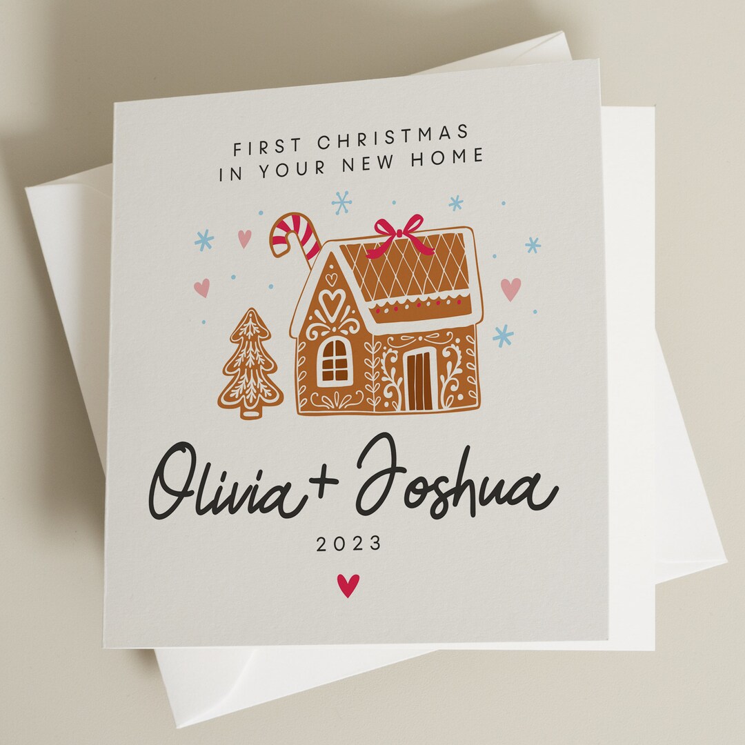 First Christmas in Your New Home Card, New Home Christmas Card ...