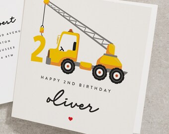 Crane Birthday Card - Etsy UK
