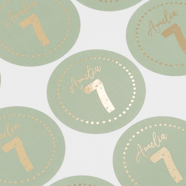 7th Birthday Stickers - Etsy