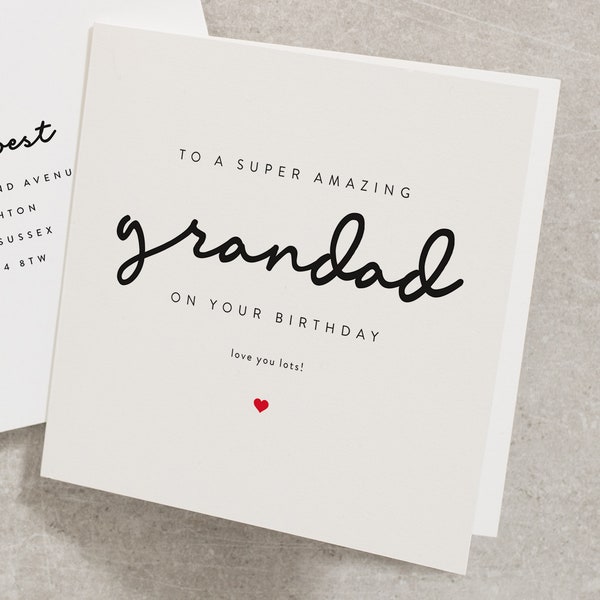 Grandfather Card - Etsy
