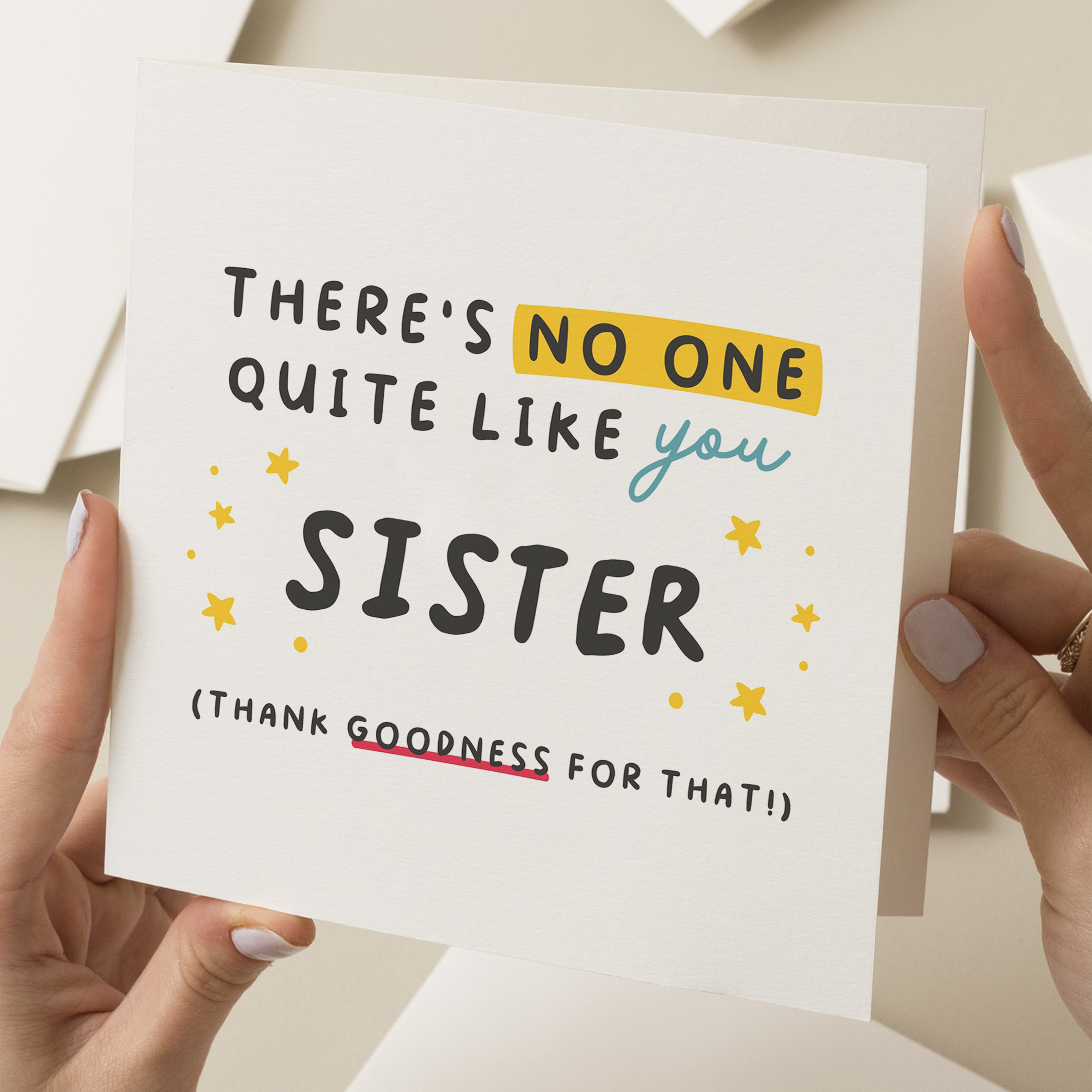Sister 60th Birthday Card Fact Birthday Card For Sister Gift For Sister 60th Birthday Card Fact Birthday Card For Sister Gift For