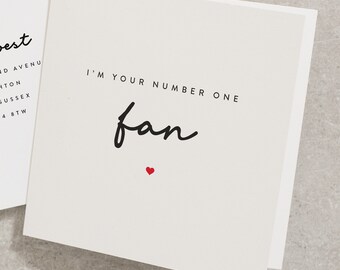 Number One Fan - Etsy