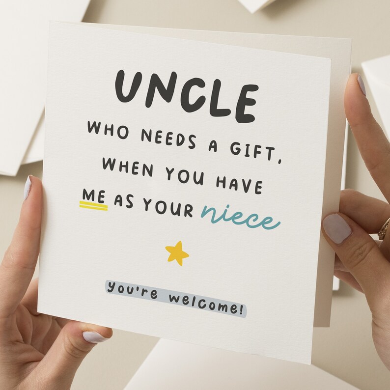 Uncle Birthday Card Funny Birthday Card for Uncle Uncle - Etsy UK Uncle Birthday Card Funny Birthday Card for Uncle Uncle - Etsy UK