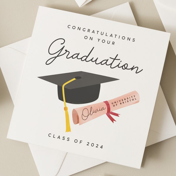 Graduation Card - Etsy