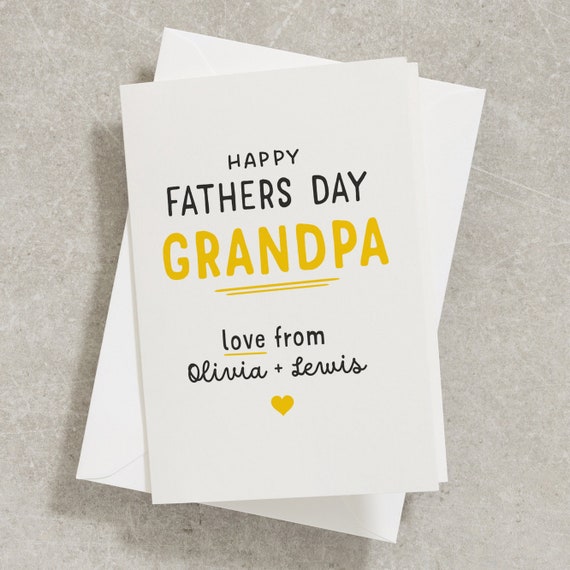 Happy Fathers Day Grandpa Cards