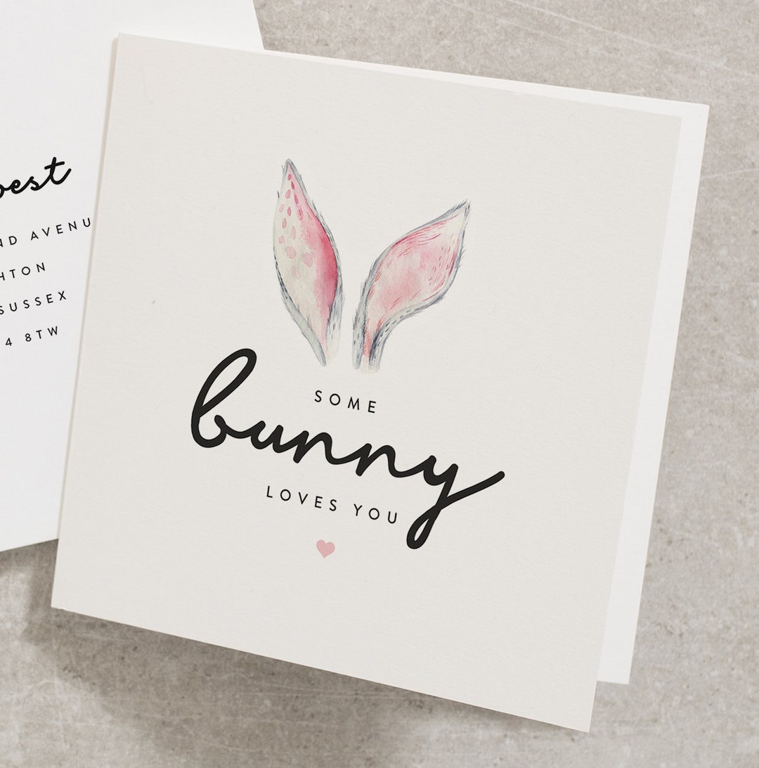 Funny Easter Card, Easter Card Bunny, Pun Easter Cards, Happy Easter ...