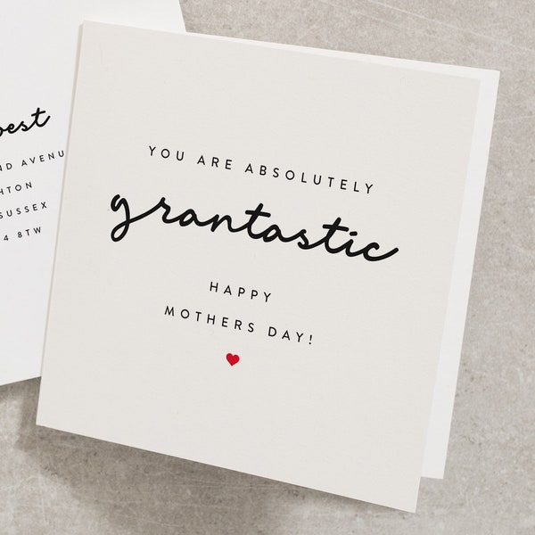 Mothers Day Card Grandma - Etsy
