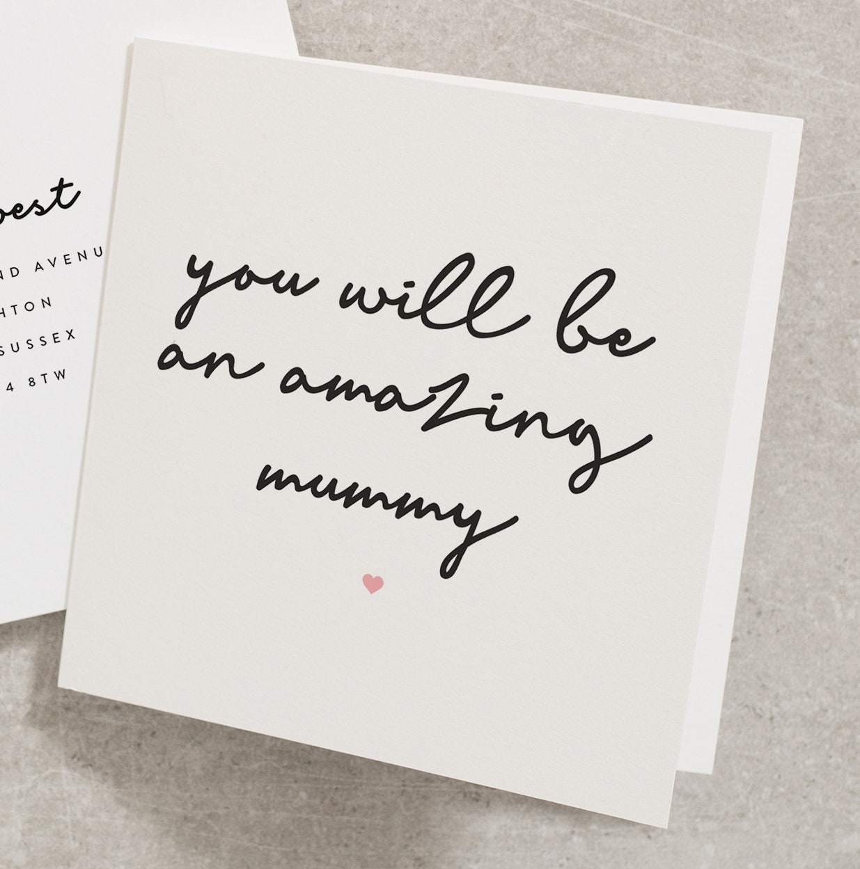 New Parent Card Baby Shower Card New Baby Card Mummy To Be Card ...