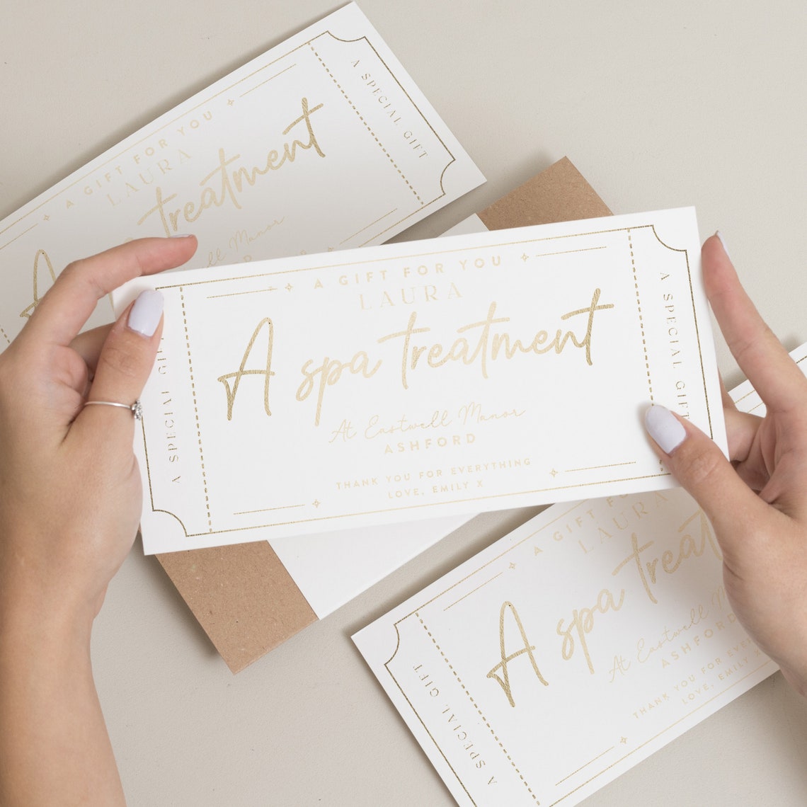 Spa Day Gift Voucher Birthday Voucher Mum Birthday Gift - Etsy