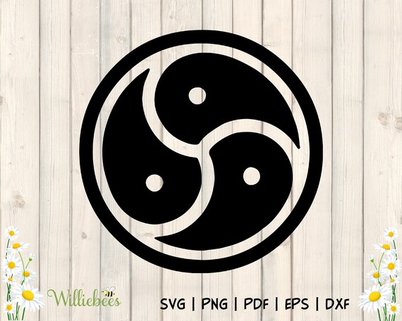 BDSM Emblem SVG B/D S/M Role Playing Bondage Sex Sexual - Etsy