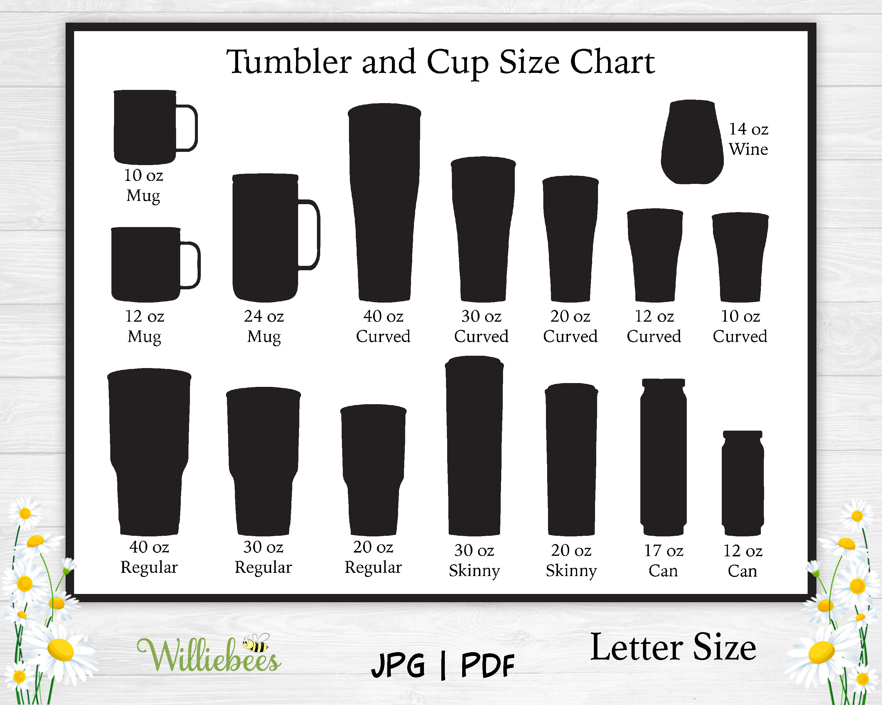 Sizing Decal Size Chart For Cups Ubicaciondepersonas cdmx gob mx