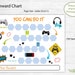 Printable Video Game Reward Chart Gamer Behavior Chart - Etsy