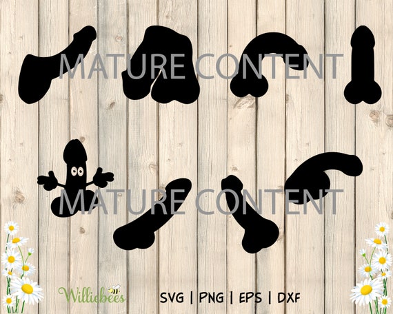 Penis SVG Clipart Men's Penis Male Sexual Organ Images - Etsy UK