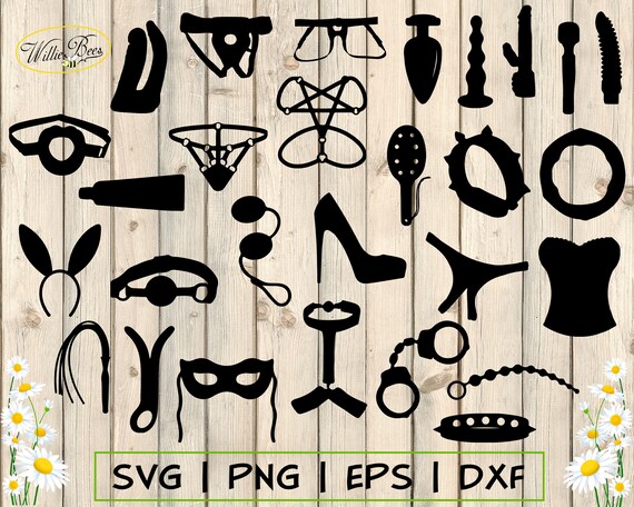 Bdsm Svg Erotic Stimulation Adult Sex Toys Bondage Designs Etsy