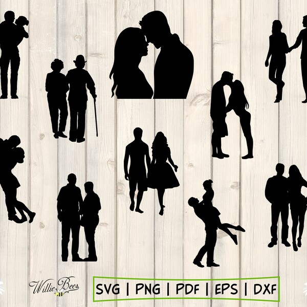 Walking People - Etsy