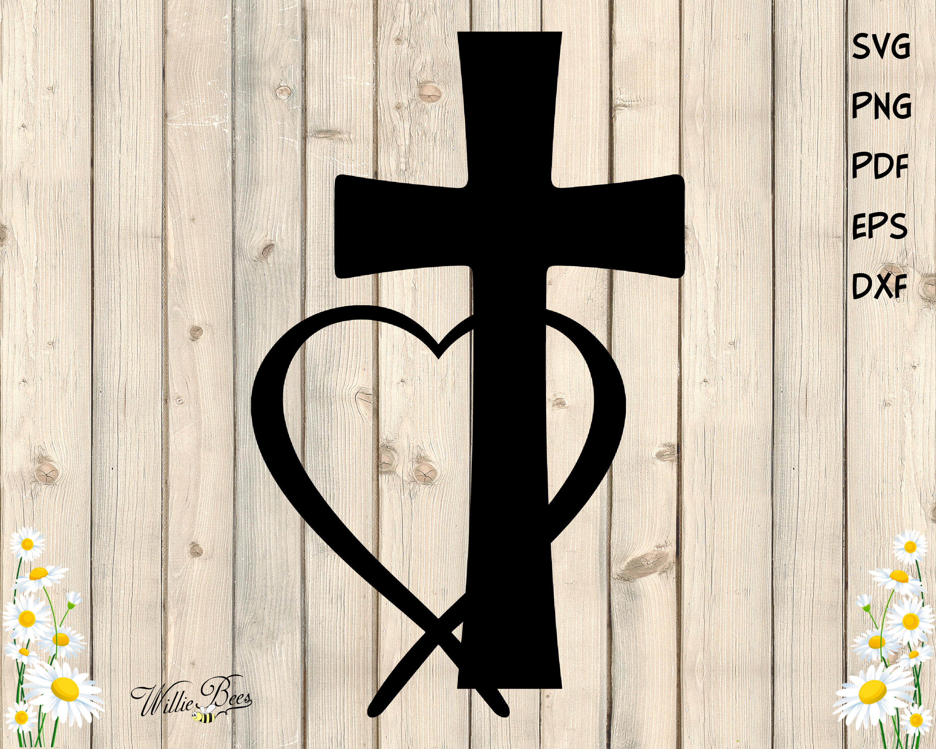 Religious Cross SVG Love God Cross Clipart Spiritual Being | Etsy