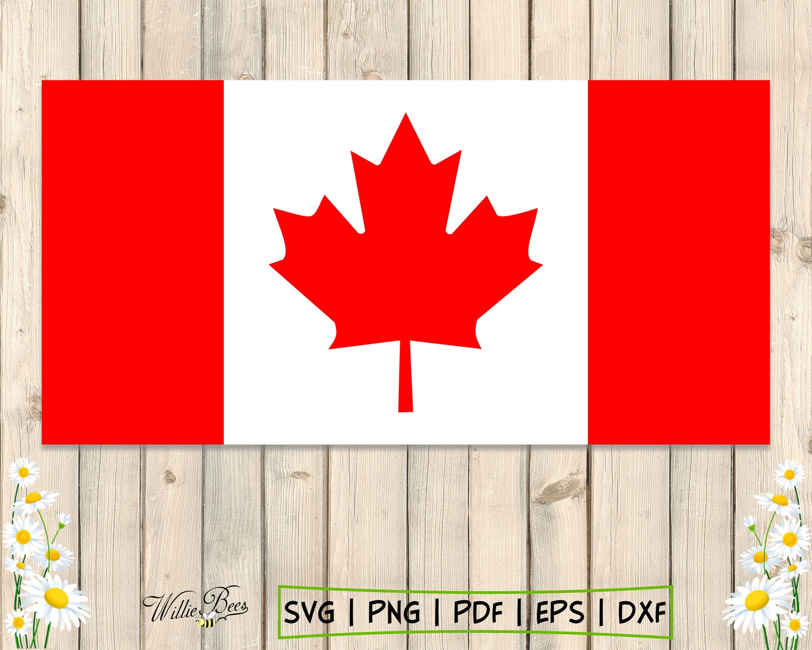 Canadian Flag SVG Silhouette Clipart Cut File, Canada Shirt, Canada ...