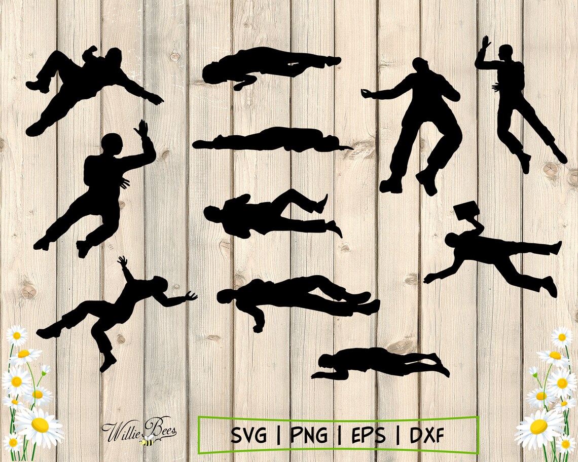 Dead Body SVG Deceased People Dead People Body Clipart - Etsy