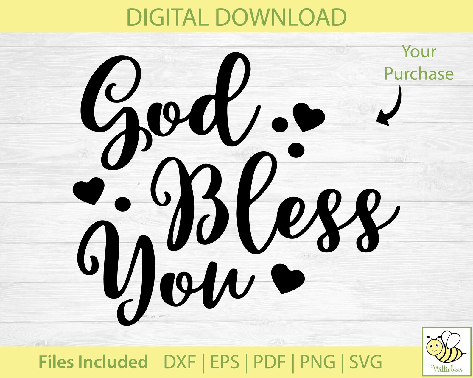 God SVG, Religious, God Bless You, Bible, Church, God Bless, God Bless ...