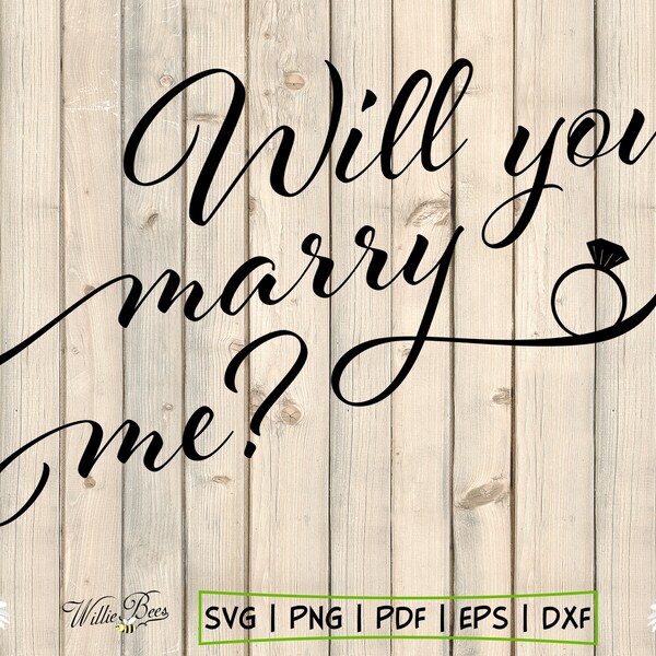 Will You Marry Me - Etsy