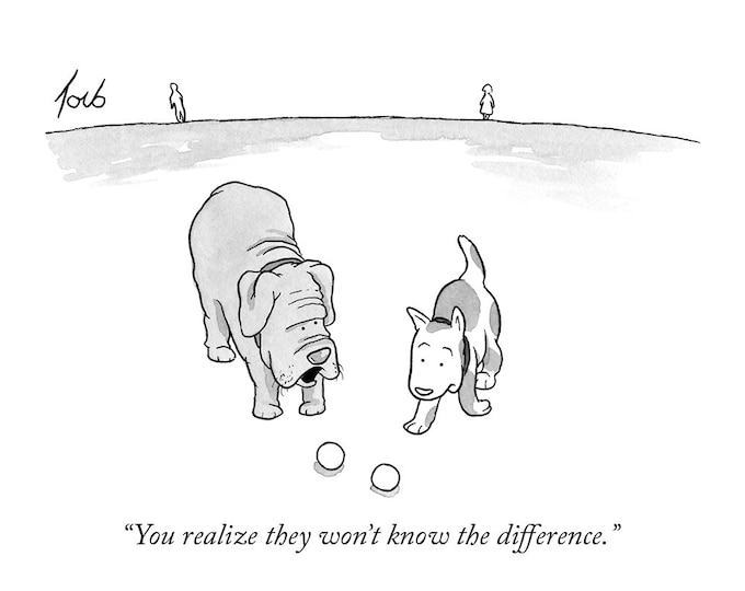 Print of New Yorker Cartoon "i'm Doing Some Reorganizing" - Etsy Canada