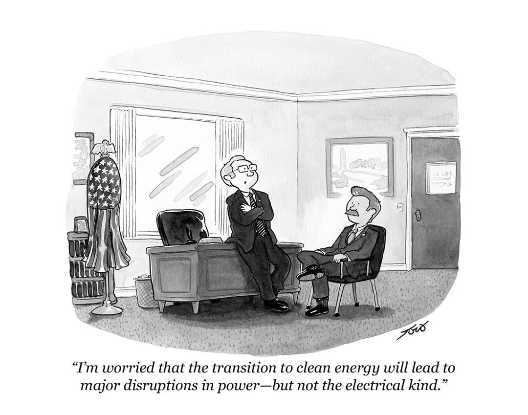 Signed Giclee Print of My Cartoon "major Disruptions in Power" - Etsy