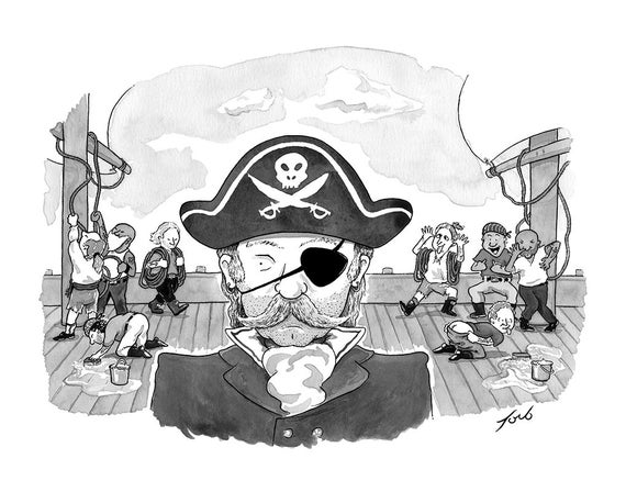 Cartoon Pirate Eye Patch