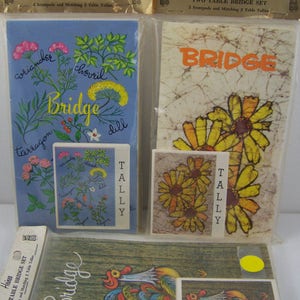 Bridge Tally Sheet 2 Table - Etsy