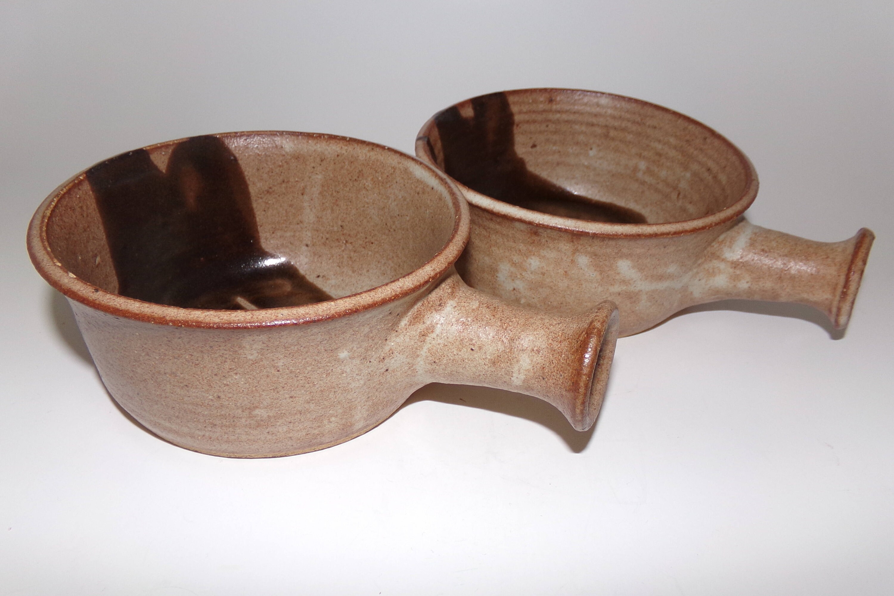 Bowl Wellman Pottery Stoneware Vintage 1979 Beige Bowls With Handles ...