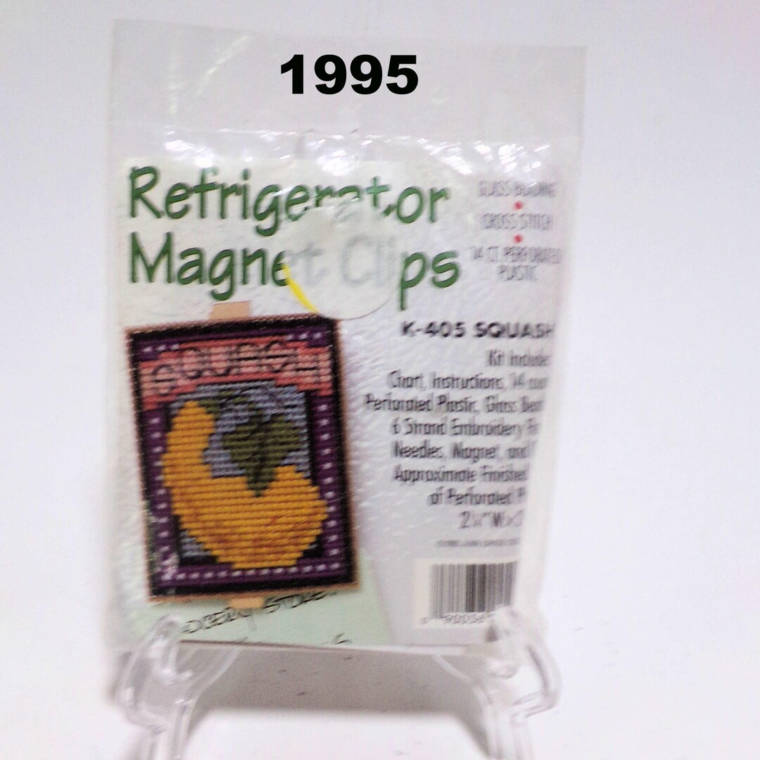 June Grigg Design: Refrigerator Magnet Clips squash Pumpkin Vegetable ...