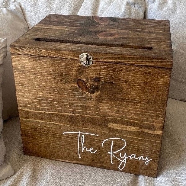 Custom Card Box - Etsy