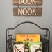 PERSONALIZED Book Nook Sign With Rope - Etsy