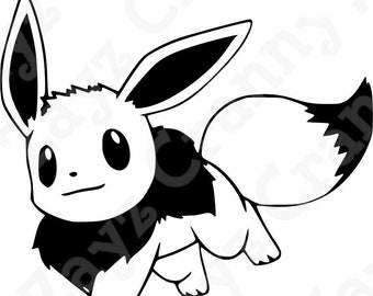 Eevee Svg - Etsy UK