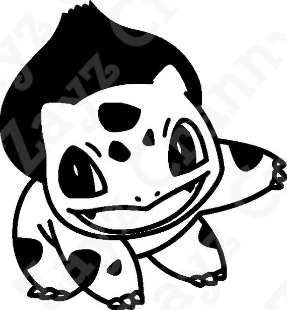 Bulbasaur SVG File FLAT | Etsy