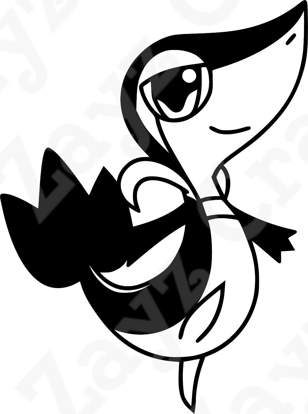 Pokemon Black And White Snivy