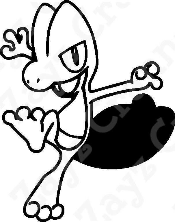 Treecko Coloring Pages